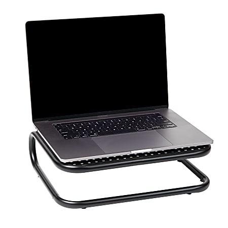 Mind Reader Monitor Stand Ventilated Laptop Riser Desktop Organizer 4 ...