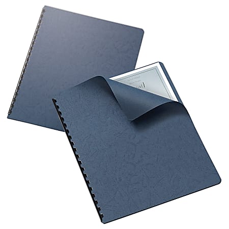 Office Depot Brand Grain Embossed Paper Binding Covers 8 34 x 11 14 ...
