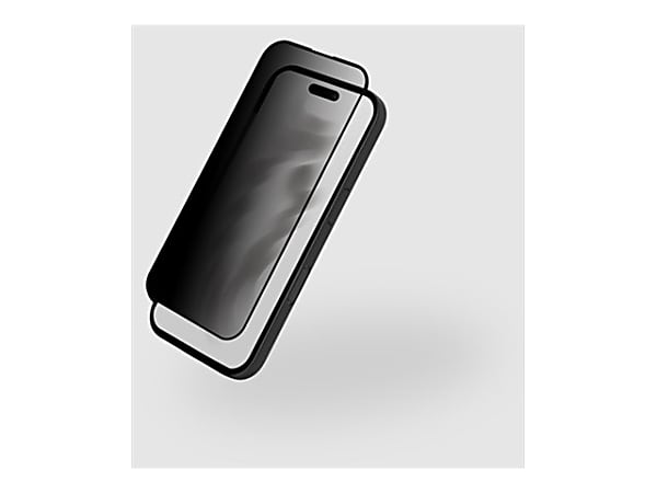 Peel Screen protector for cellular phone 3D glass frame color black ...