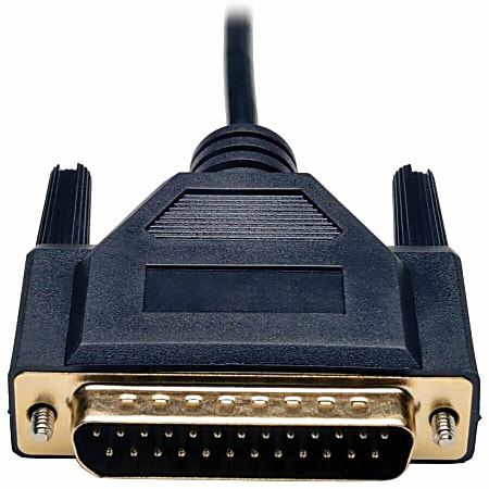 Eaton Tripp Lite Series Null Modem Serial DB9 Serial Cable DB9 to DB25 ...