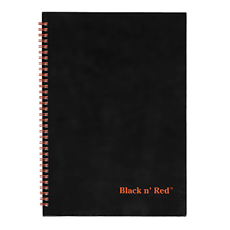 Black n Red NotebookJournal 11 34 x 8 14 BlackRed 70 Pages - ODP ...