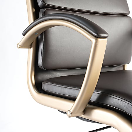 Bush Business Furniture Modelo Bonded Leather High Back Office Chair ...