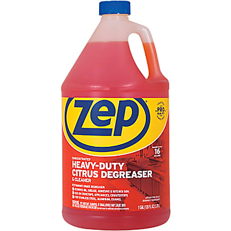 Zep Heavy Duty Citrus Degreaser Concentrate 128 fl oz 4 quart Heavy ...