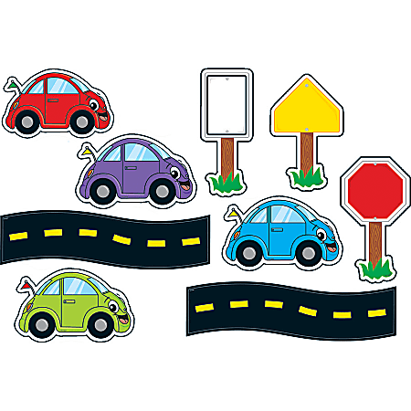 Creative Teaching Press Bulletin Board Set Road To Success - Office Depot