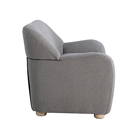 Lifestyle Solutions Gilroy Loveseat 32 34 H x 57 110 W x 33 110 D Gray ...