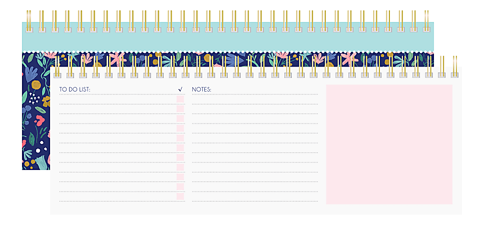Office Depot Brand Floral Keyboard Journal 4 18 x 11 38 96 Pages ...