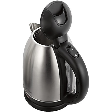 Brentwood Cordless Tea Kettle 2 Liter 1000W Stainless Steel - Office Depot