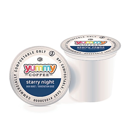 Yummy Coffee Starry Night Dark Roast Coffee Pods Pack Of 20 Pods ...