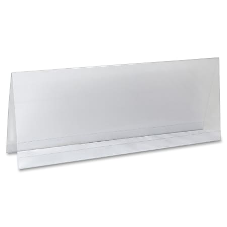 C Line InkjetLaser Name Tent Holders 11 15 x 4 310 Clear Box Of 25 ...