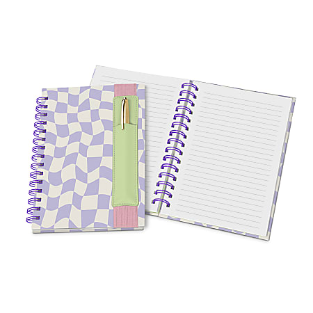 Studio Oh Oliver Notebook With Pen Pocket 8 516 x 6 316 1 Subject ...