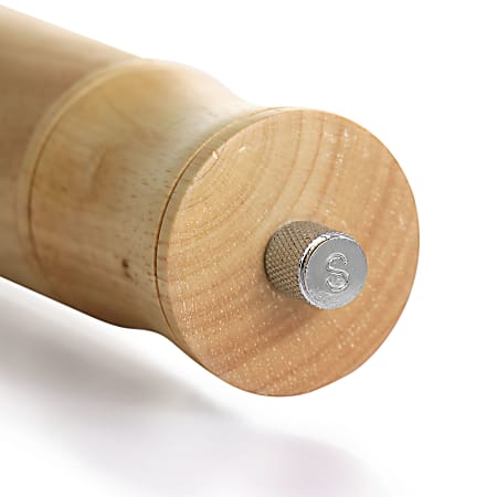 Martha Stewart Radner Wood Salt Grinder, Brown