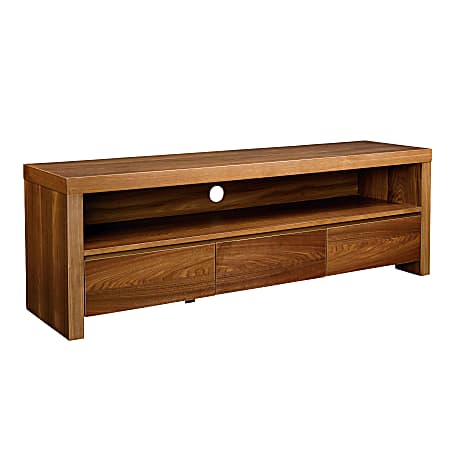 Eurostyle Bryant Media Stand 19 12 H x 59 W x 15 12 D Walnut - Office Depot