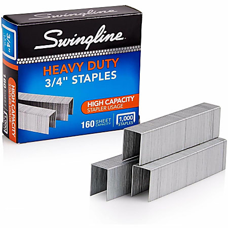 Swingline Heavy Duty Staples 34 Box Of 1000 - Office Depot