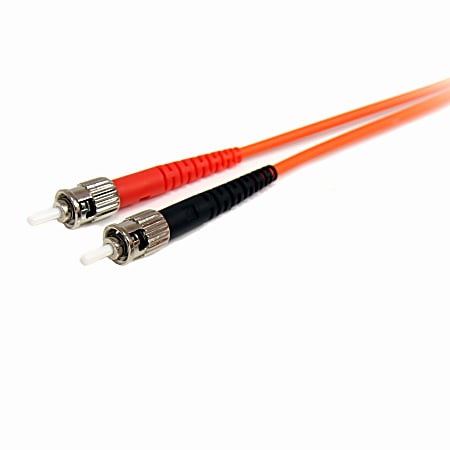 StarTech.com 5m Fiber Optic Cable LSZH LCST OM1 LC to ST Fiber Patch ...