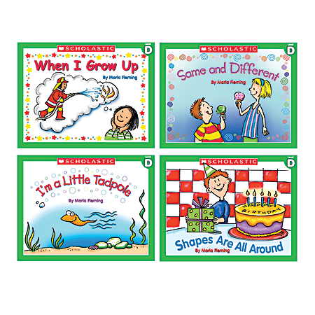 Scholastic Little Leveled Readers Book Level D Box Set Grades K 2 Pack ...