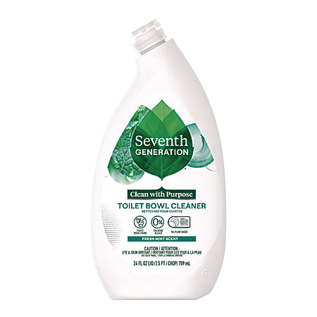 Seventh Generation Toilet Bowl Cleaner Fresh Mint Scent 24 oz Bottle ...