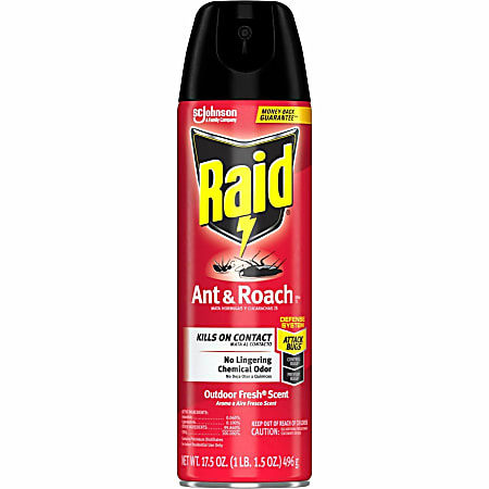 Raid Ant Roach Killer Spray 366000CT - Office Depot