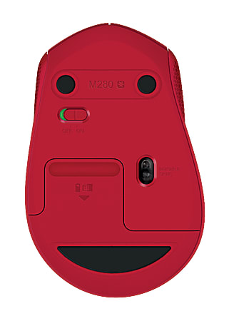 Logitech® M320 Wireless Mouse, Red