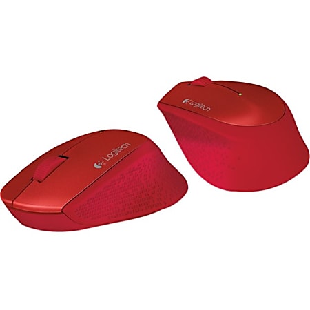 Logitech® M320 Wireless Mouse, Red