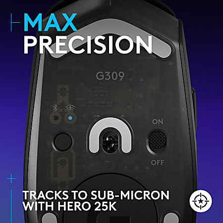 Logitech G309 LIGHTSPEED Wireless Gaming Mouse Lightweight LIGHTFORCE ...