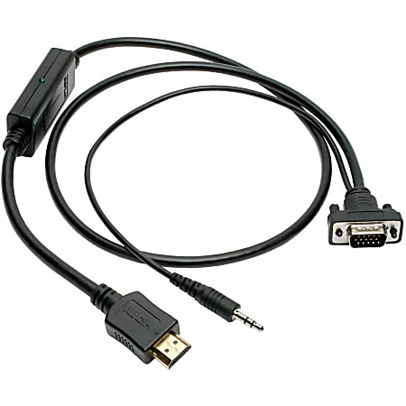 Eaton Tripp Lite Series HDMI to VGA Audio Active Adapter Cable HDMI to ...