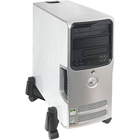 SYBA Multimedia Plastic Stand for ATX Case with Adj. Width with Caster ...