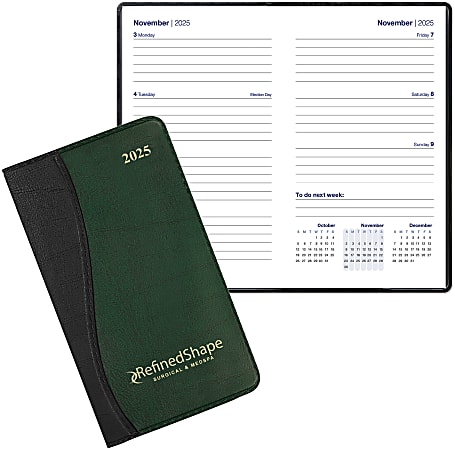 Wave Pocket Calendar Weekly - Office Depot
