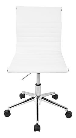 White task chair with arms store