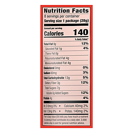 Orchard Valley Harvest Heart Healthy Mix 1 Oz Total Qty 16 - Office Depot