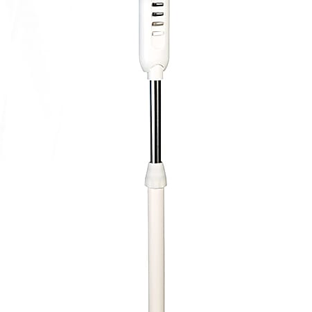 Seasons Comfort 3 Speed Oscillating Fan with Pedestal Base 16 In. White ...