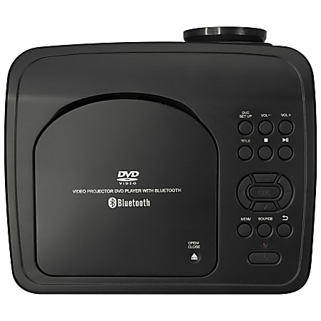 GPX Movie 480p Projector With DVDCD Player And Bluetooth Transmitter ...