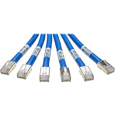 Tripp Lite 6ft Augmented Cat6 Cat6a Pre Terminated Copper trunk Bundle ...