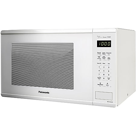 Panasonic 1.3 Cu. Ft. Countertop Microwave White - Office Depot