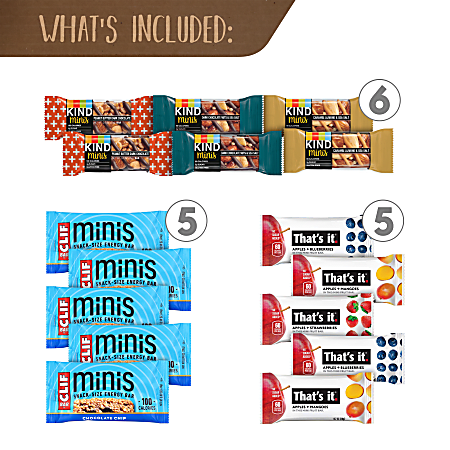 Snack Box Pros Mini Snack Bar Box 1 Oz Total Qty 1 - Office Depot