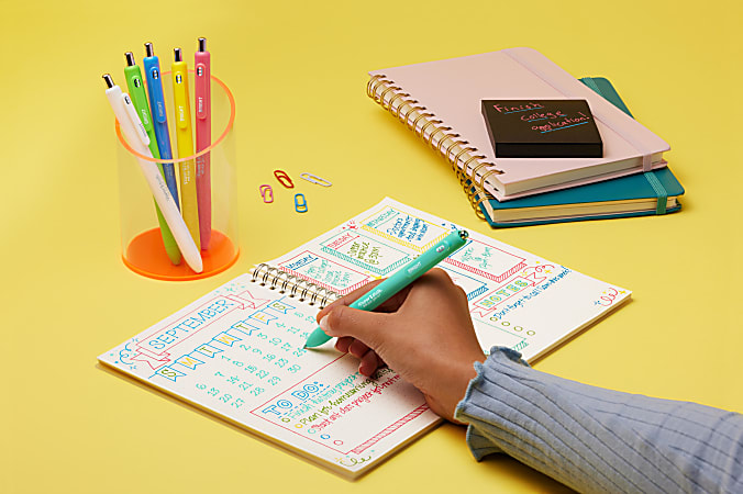 Paper Mate Inkjoy Bright Gel Pens 0.7mm Medium Point Assorted 3 Pack ...