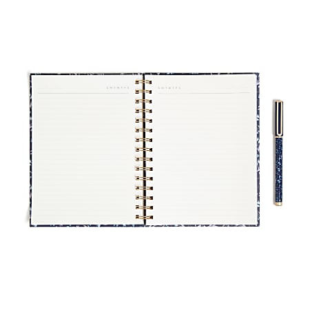 U Brands Spiral Journal And Catalina Pen Set 6 x 8 College Rule 150 ...