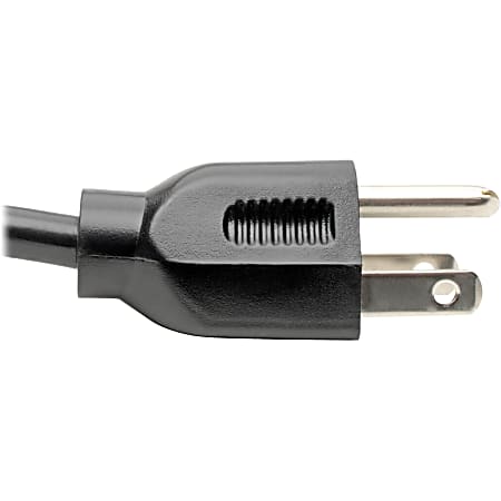 Tripp Lite Computer Power Cord 10A 18AWG 5 15P to Right Angle C13 10 ...