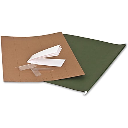 Sparco Box Bottom Hanging File Folders Legal Size 2 Capacity Green Box ...