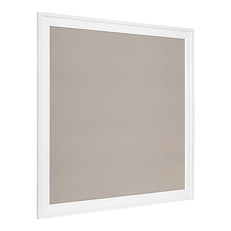 DesignOvations Bosc Non Magnetic Framed Linen Fabric Pinboard 31 12 x ...