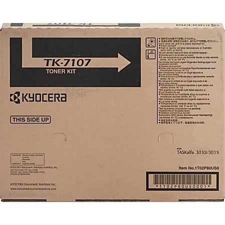Kyocera Original Toner Cartridge 20000 Pages Black 1 Each - Office Depot