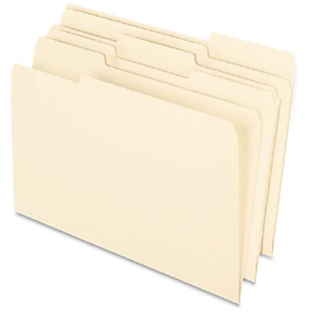 Office Depot Brand File Folders 13 Tab Cut Assorted Position Legal Size ...