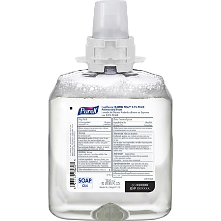 Purell Healthcare Healthy Soap Antibacterial Foam Soap Refills Floral ...