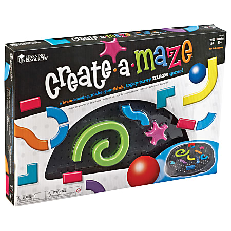 Learning Resources Create a Maze Skill Learning Eye hand Coordination ...