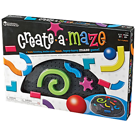 Learning Resources Create a Maze Skill Learning Eye hand Coordination ...