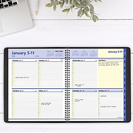 AT A GLANCE QuickNotes Weekly Monthly Appointment Books 76010526 ...