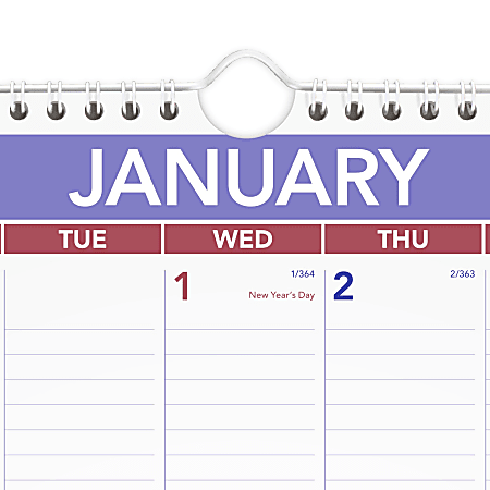 2025 AT A GLANCE Monthly Wall Calendar 12 x 17 January To December ...