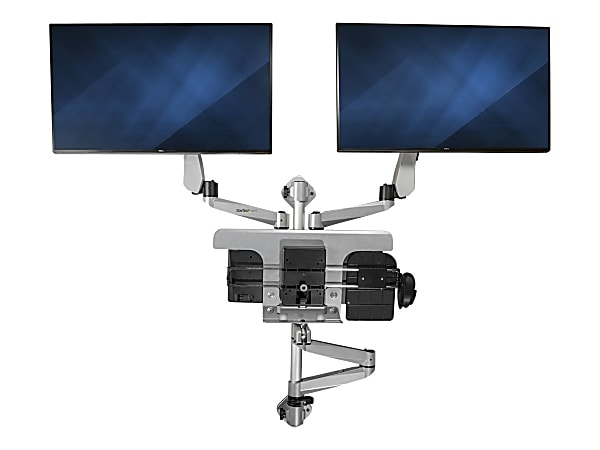 StarTech.com Wall Mounted Computer Workstation Premium Articulating ...