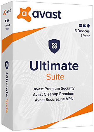 Avast Ultimate Suite 2020 For PCMac Disc - Office Depot
