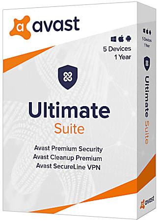 Avast Ultimate Suite 2020 For PCMac Disc - Office Depot