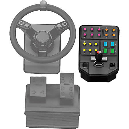 Logitech Heavy Equipment Side Panel Simulation Heavy Equipment Control ...